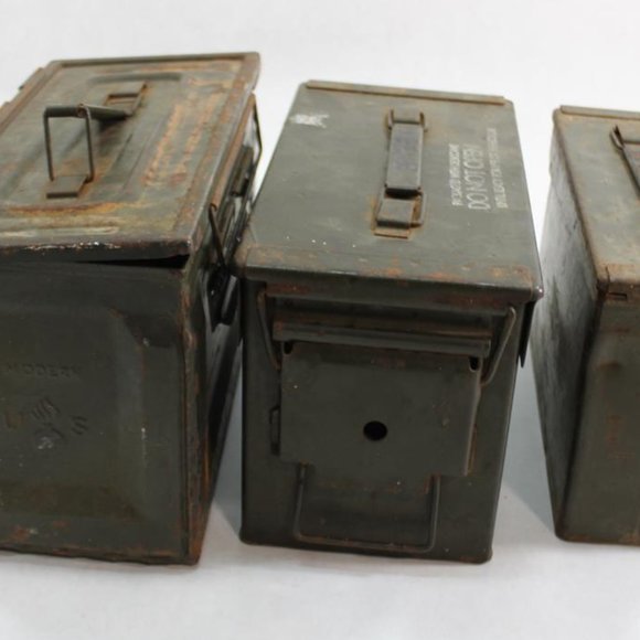 Accessories | Vintage Collectible Authentic Military Ammo Canister | Poshmark